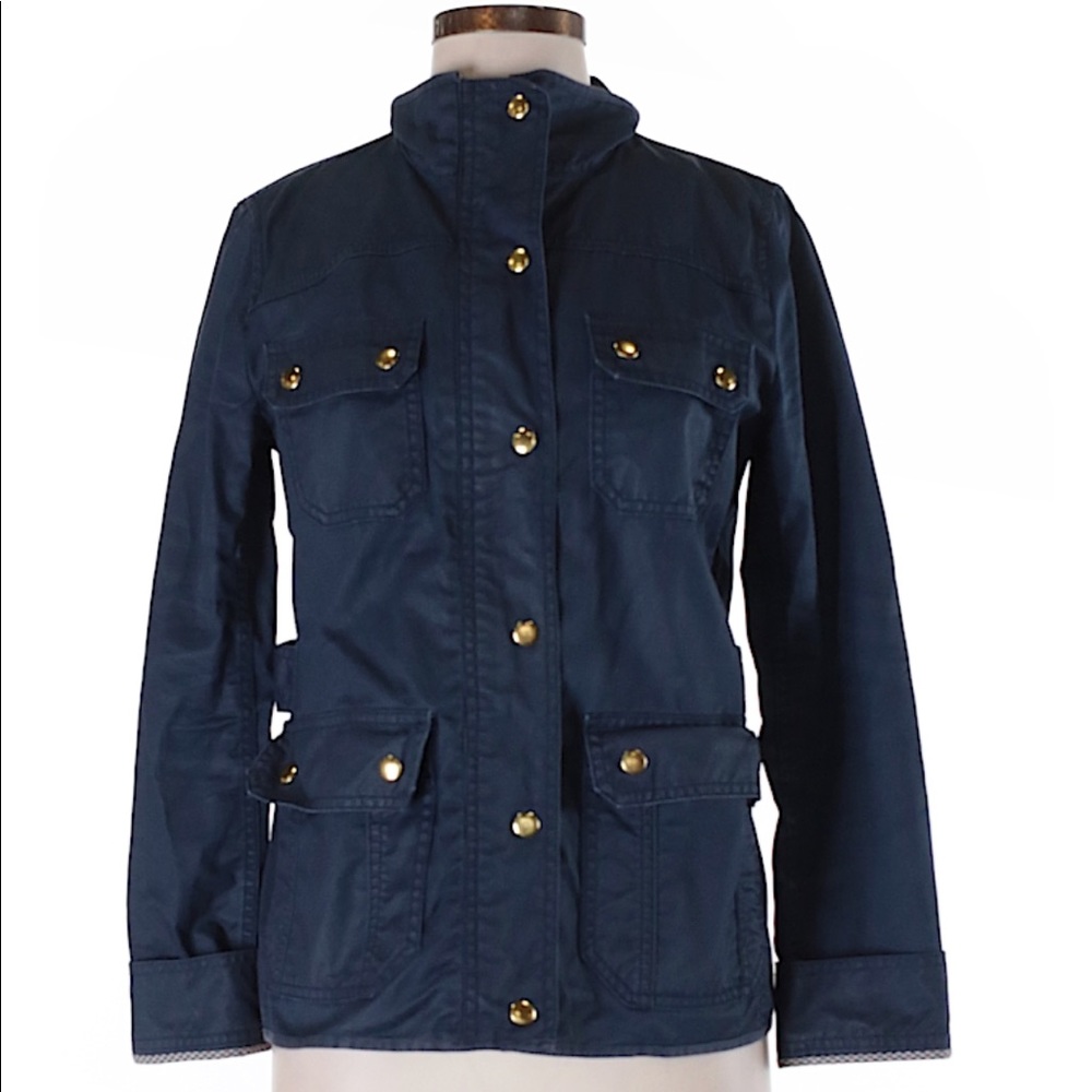 J. Crew Downtown Field Jacket - Gem